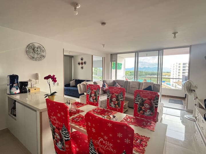 Deluxe 9 People Wi-fi Aa Ricaurte Pools - Girardot