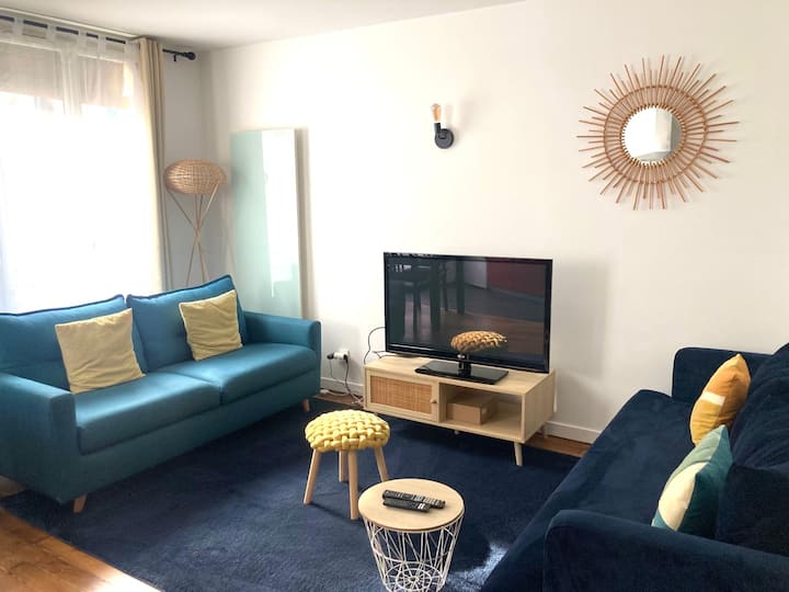 Bright, Quiet And Lovely 1-bed, 9th Arrondissement - Porte de Saint-Ouen