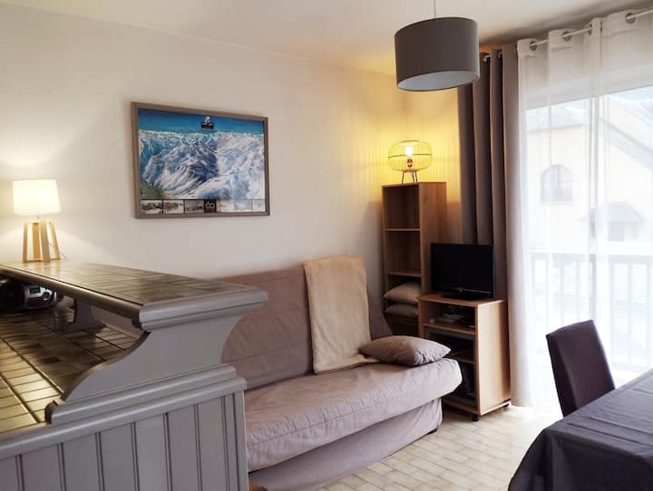 T2 Balcon Saint-lary-soulan 5 Pers Vue Montagne - Saint-Lary-Soulan