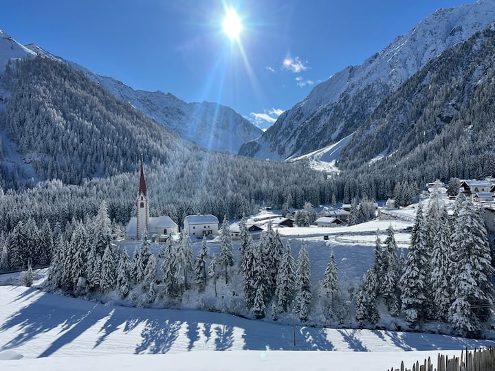 Alpine Apartments - Apartment Edelweiß - Kühtai