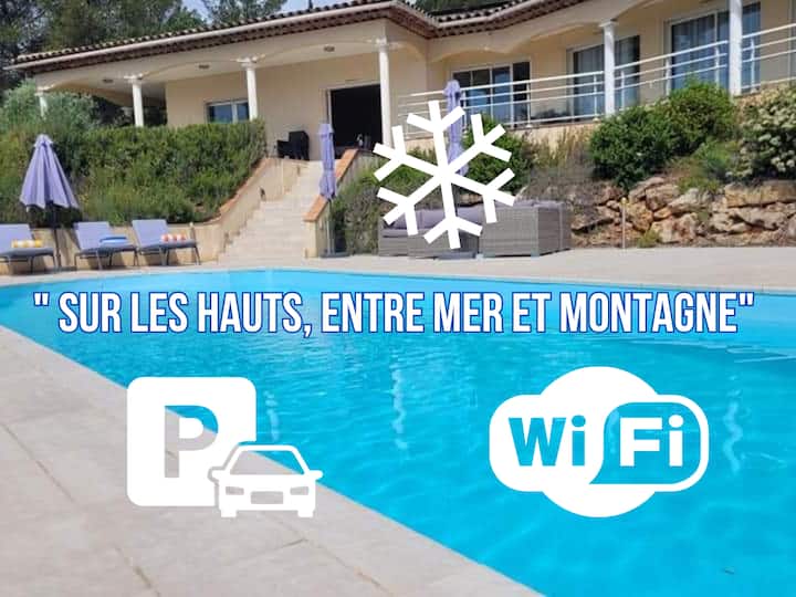 Villa D'architecte Piscine Entre Mer Et Montagne - Les Arcs