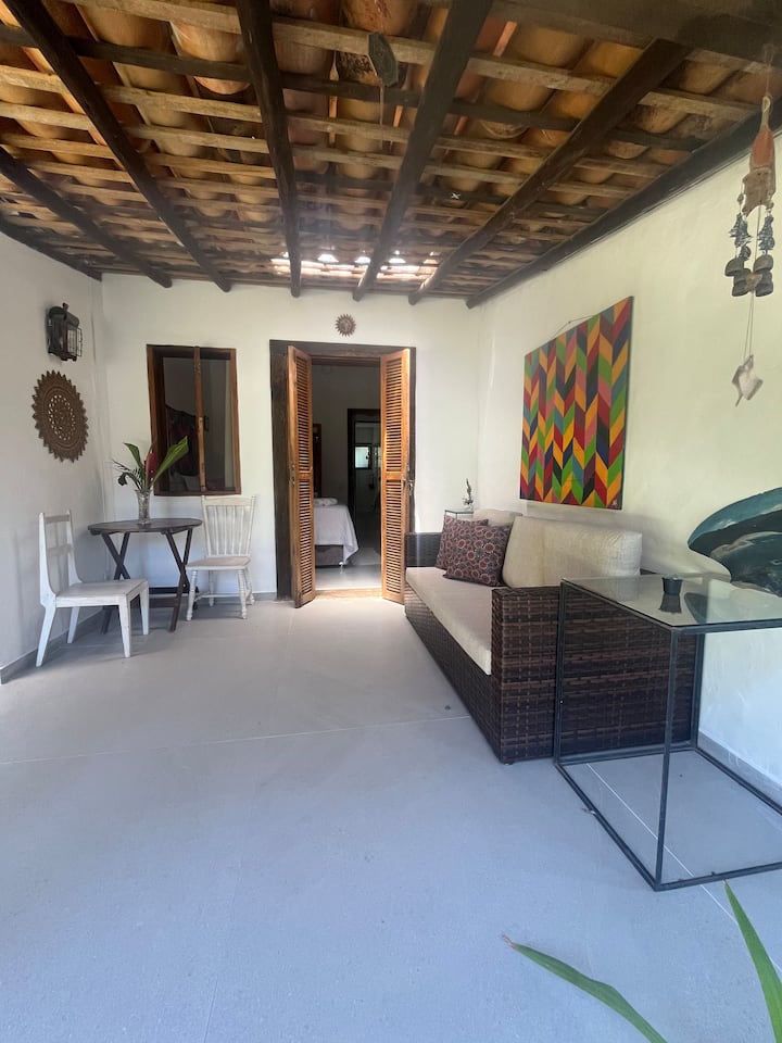 Casa Bela- Suíte Dama Da Noite /Completa,50m Praia - Ilhabela