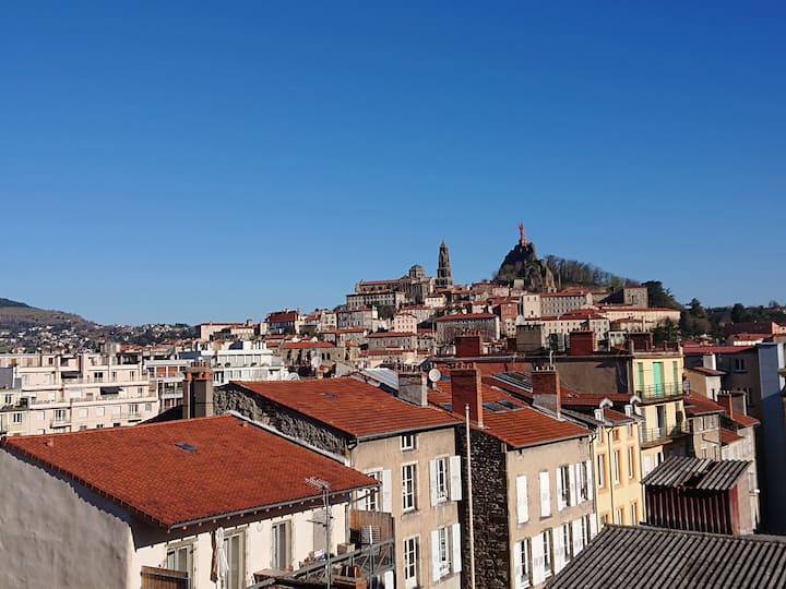 F 3 Le Puy Centre Dernier Etage +Garage - Le Puy-en-Velay