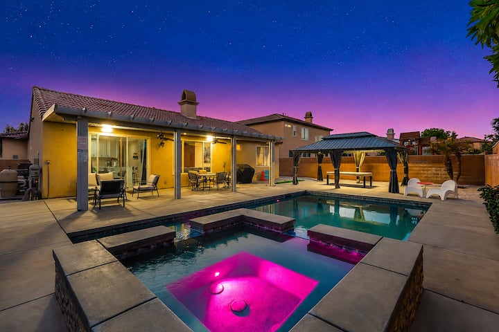 Desert Resort Heated Pool, Spa, Billiards + Games - Coachella, CA