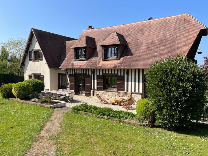 Maison De Campagne Familiale à 5 Min De La Mer - Blonville-sur-Mer