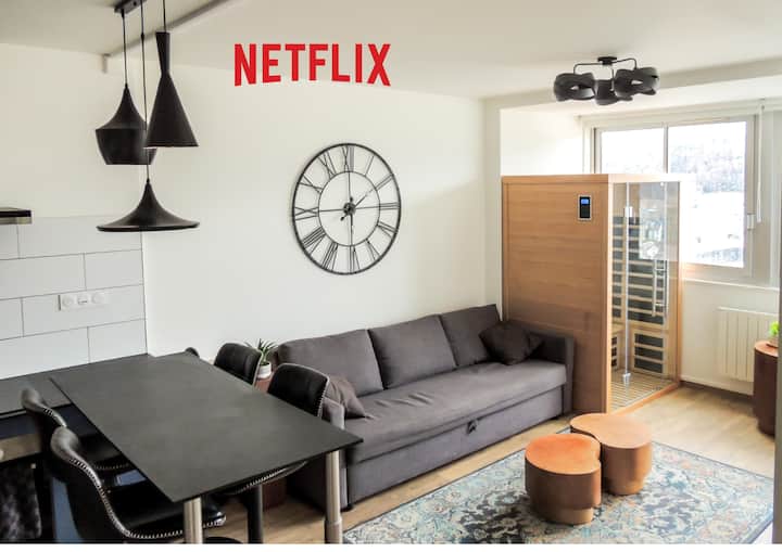 Plein Centre-ville T2 Avec Sauna - Aix-les-Bains