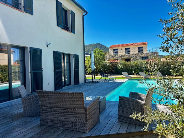 Belle Villa Amanduli  Avec Piscine - Calenzana