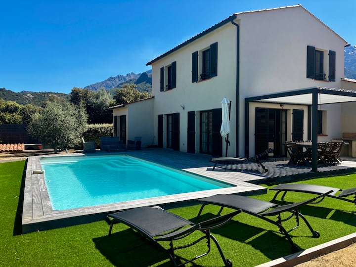 Belle Villa Amanduli  Avec Piscine - Calenzana