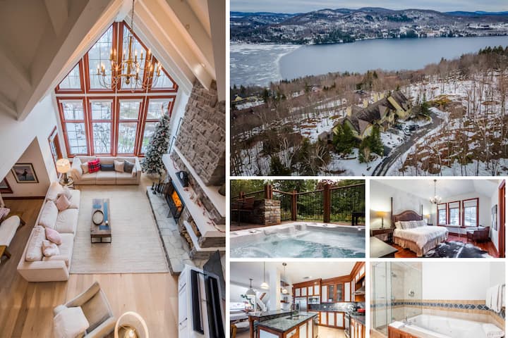Lakeside Chalet | 6br | Mountaintop - Mont-Tremblant