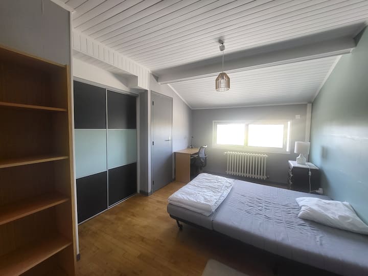 Chambre Couple - Maison Proche Sanctuaire Paray - Paray-le-Monial