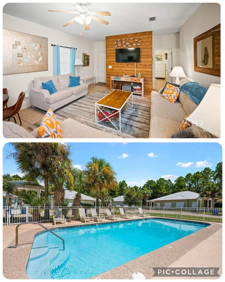 "Coastal Cottage" W/ Village Pool, 5 Min To Beach - Orange Beach, AL