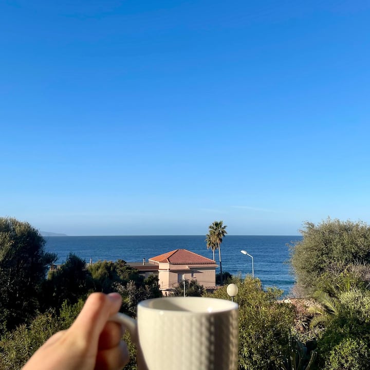 Joli Appartement Rénové Vue Mer - Sanguinaires - Ajaccio