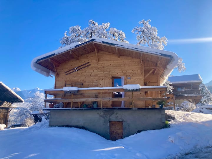 Chalet Cozy Avec Vue Degagée - Praz de Lys Sommand