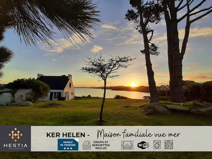 Ker Helen - Maison Familiale Vue Mer - Saint-Pabu