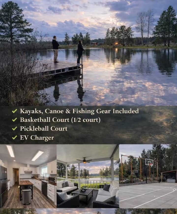 Lakefront Retreat W/private Dock, Kayaks & Fishing - Seaquest State Park, Castle Rock