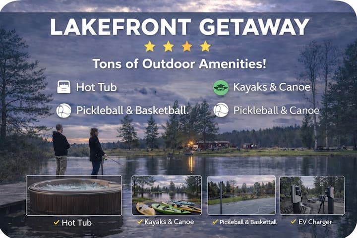Lakefront Getaway W/private Dock, Kayaks & Fishing - Castle Rock, WA