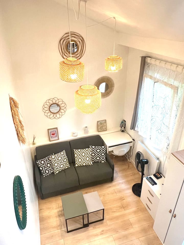 Studio Déco Tout Confort Dans Cour Fleurie Calme - Vitry-sur-Seine