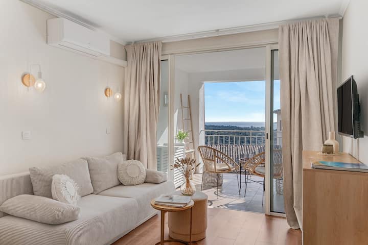 Bel Appartement Vue Mer Et Proche Plage - Ramatuelle