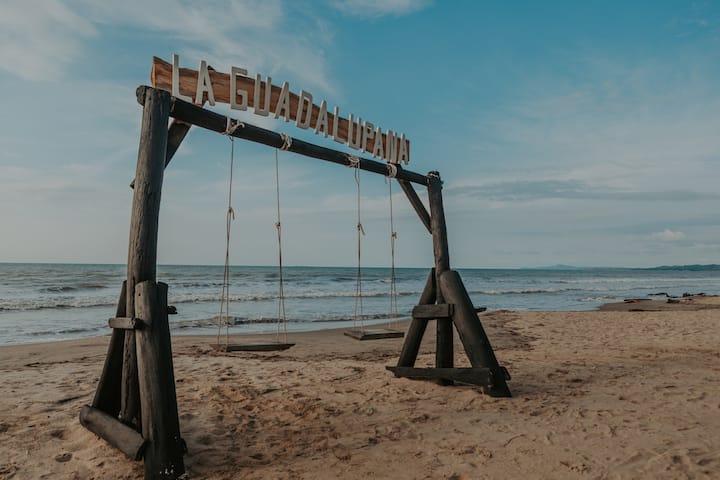 La Guadalupana, Cabaña Frente Al Mar - Puerto Escondido