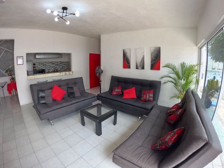Casa Cuerna Alberca Climatizada, Jacuzzi Y Juegos - Cuernavaca