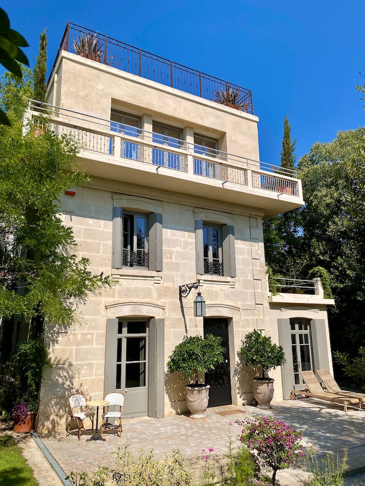 Maison De Maitre Rooftop Et Piscine - Les Arceaux - Montpellier