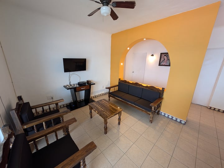 Depa Frente Al Mar - 8 Personas - 2do Piso - Manzanillo, México