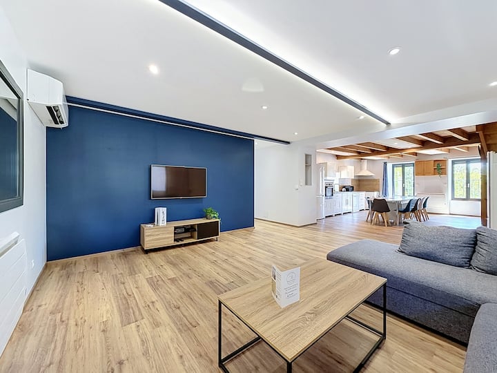 Maison Climatisée 130m² 3 Chambres & Terrasse - Lac d'Aydat