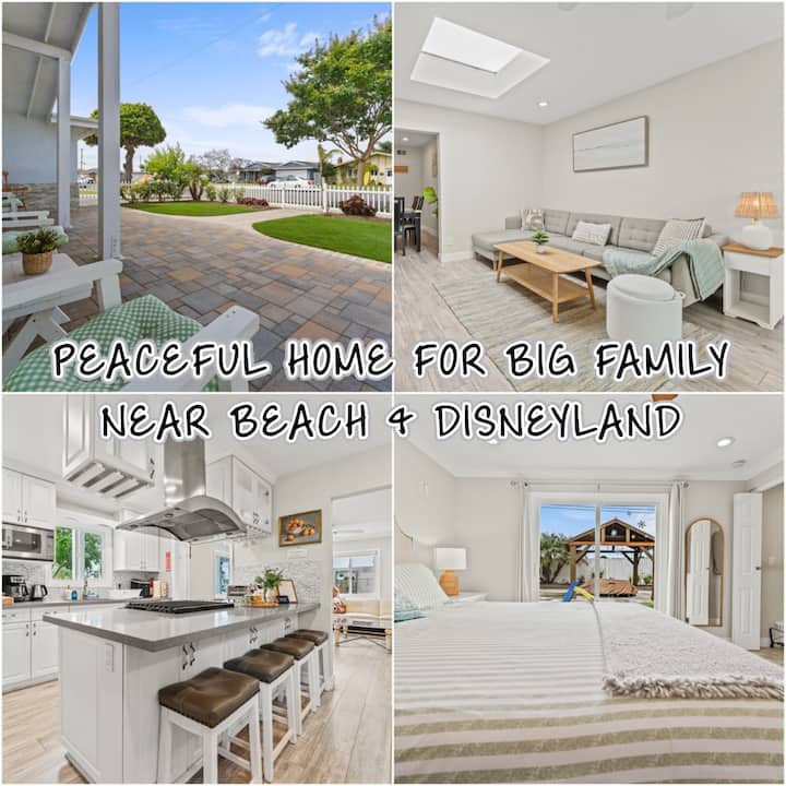 Peaceful Home For Big Family Near Beach&disneyland - Huntington Beach, CA