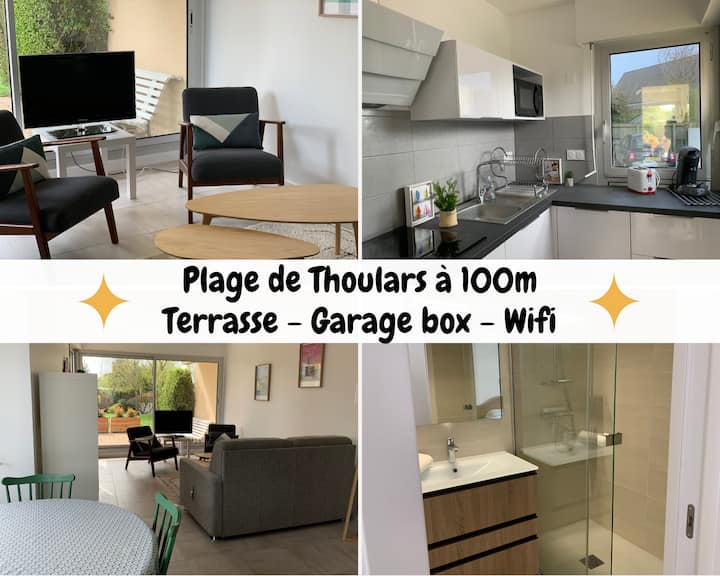 Plage 100m - 50 M2 De Standing Au Calme - Plage de Locmaria