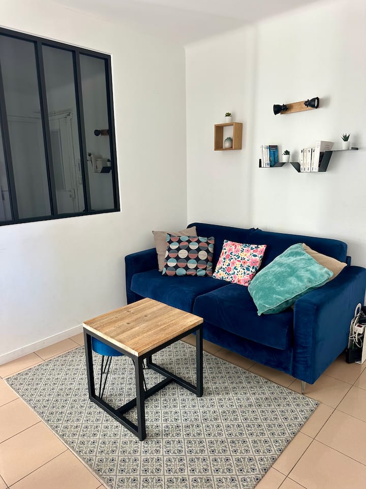 Plein Centre - Pinède : Superbe 4 Couchages - Antibes
