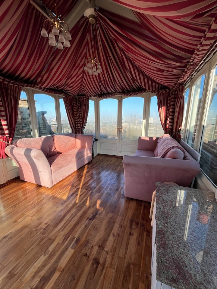 Panoramic London Views From Central Greenwich Appt - Bromley
