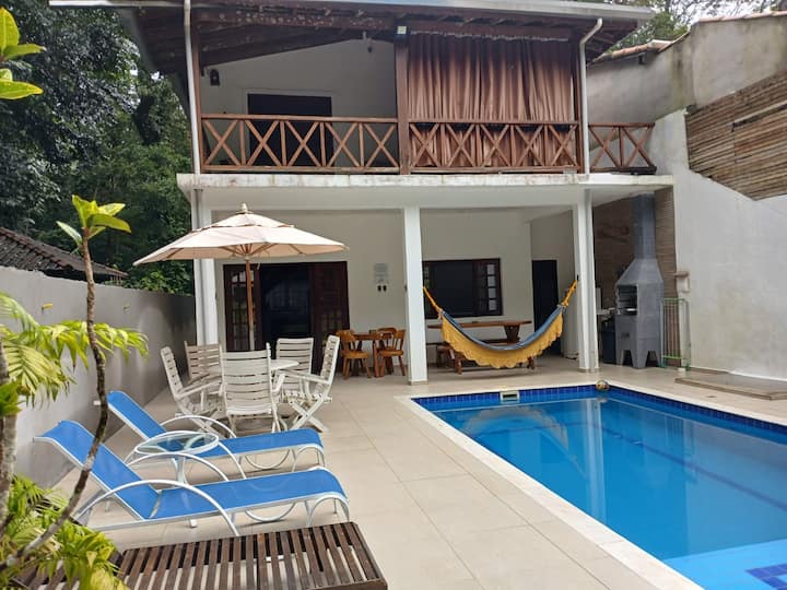 Praia Da Paúba 
Piscina 
5 Quartos
5 Banheiros - São Sebastião