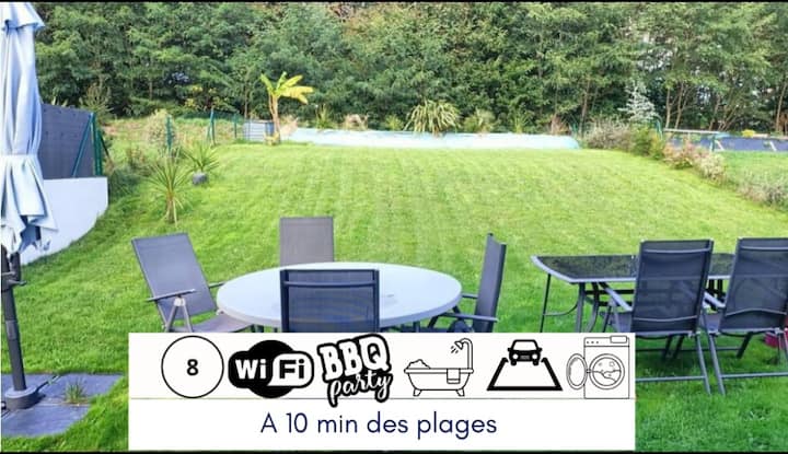 La Maison Familiale - Cosy Et Route Des Plages - Quimper