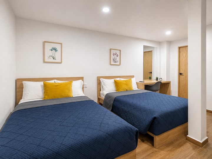 Private Room, 2 Beds + Bath - Del Valle - Mexico City
