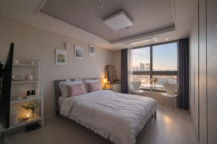 Ll I House Ll리뷰이벤트1시퇴실/얼리체크인&12시퇴실 무료주차안되요 - Daegu