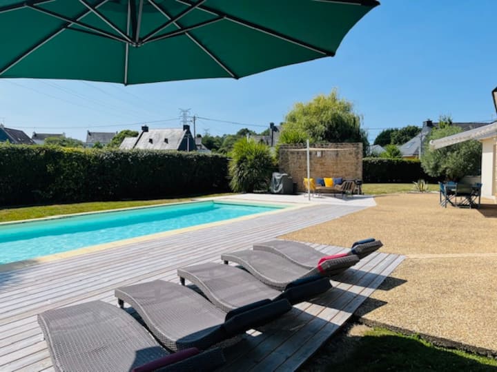 Golfe Du Morbihan Belle Maison Avec Piscine - Vannes