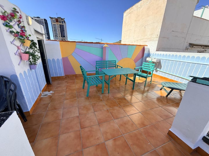 Apartamento Con Azotea Privada Cerca Del Centro. - Málaga