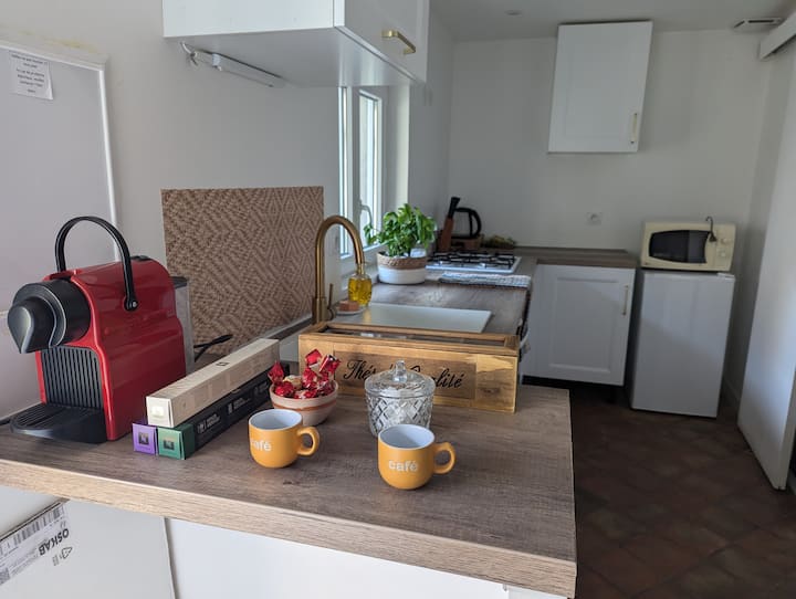 Charmant Studio Privé Avec Espace Extérieur - Saint-Symphorien-d'Ozon