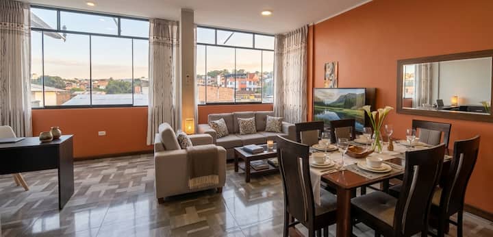 Amplio Depa Con Vista A La Montaña - Céntrico - Tarapoto