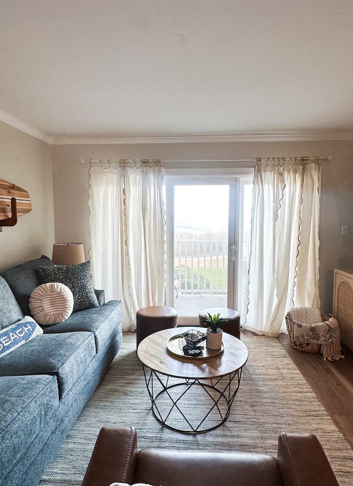 Oceanfront Condo At Topsail Dunes- Linens Provided - North Topsail Beach, NC