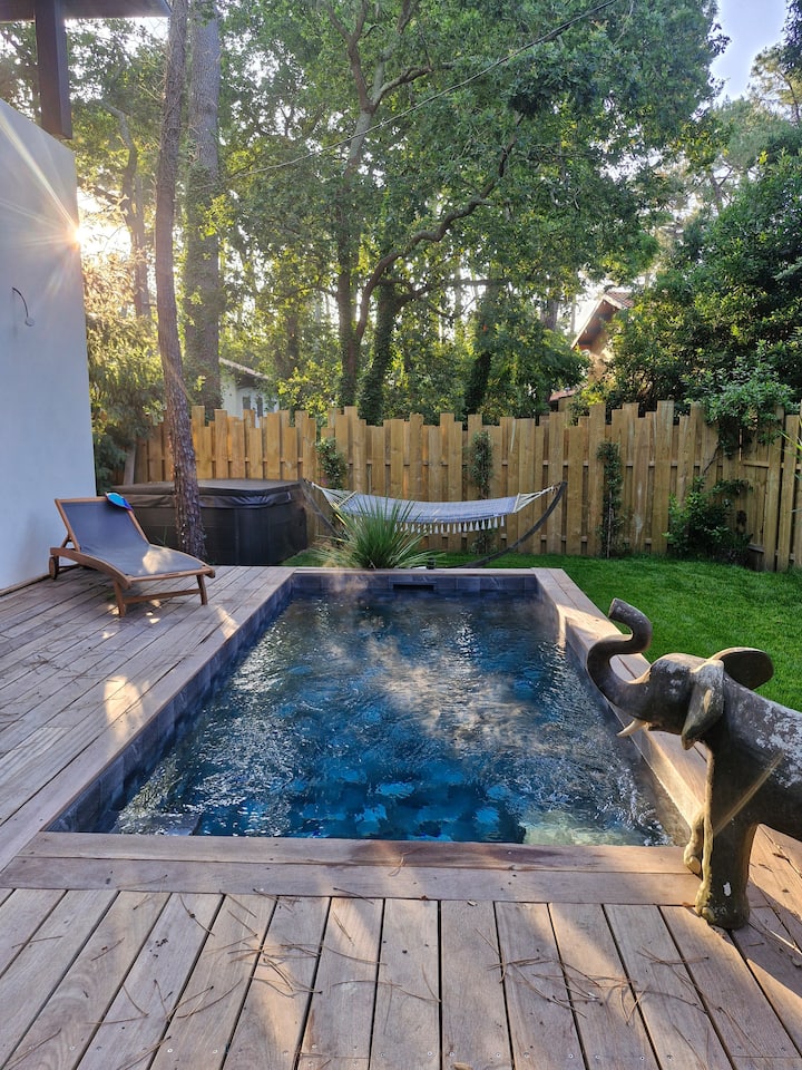 Magnifique Villa Capbreton Dans Un Cadre Verdoyant - Hossegor