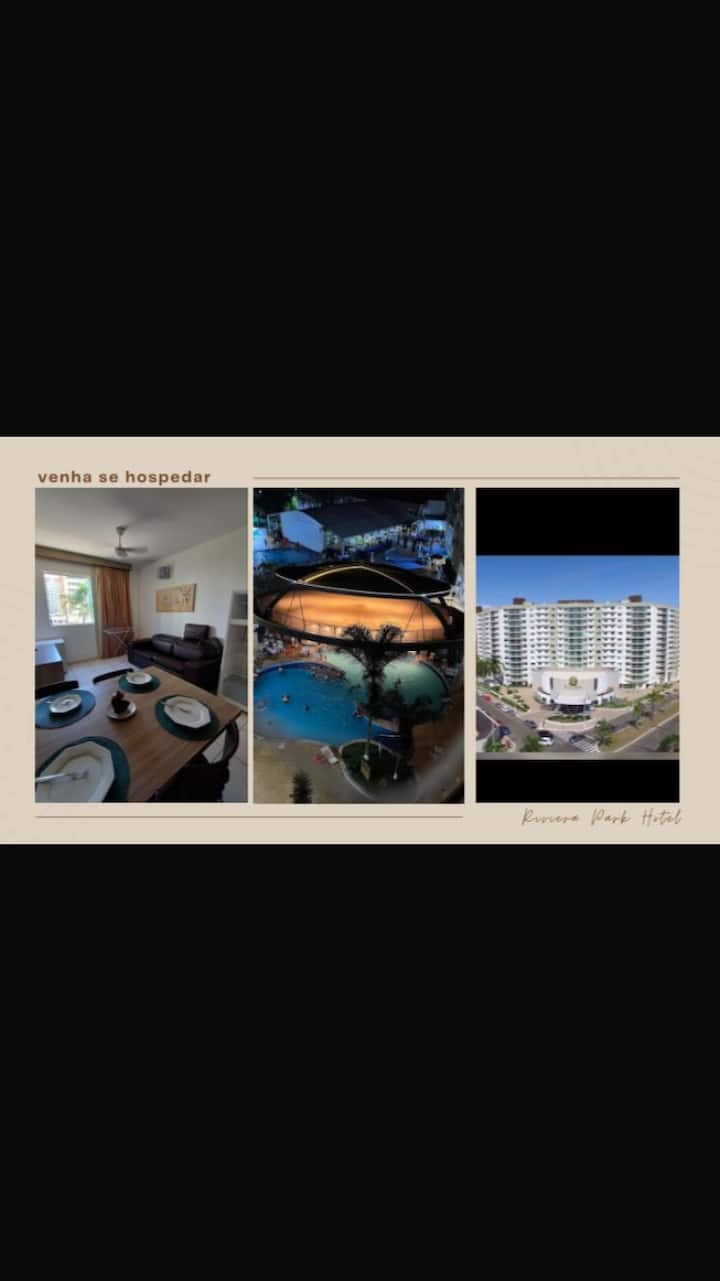 ÓTimo Apto No 2 Andar Rivieira Park - Caldas Novas