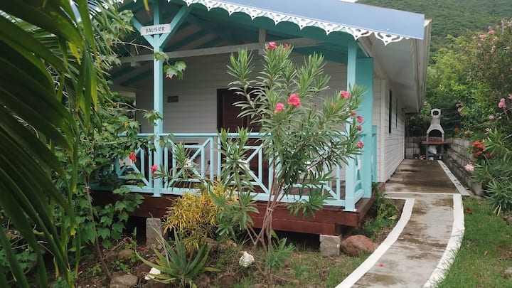 Joli Bungalow Climatisé, A 300m De La Plage - Martinique