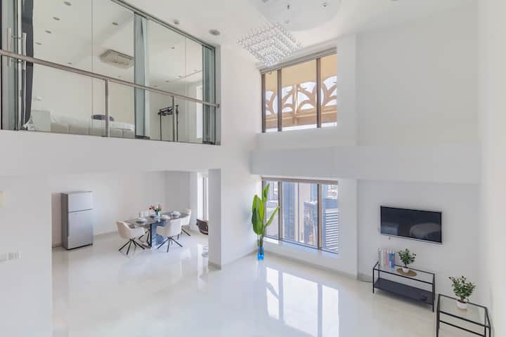 1 Br Luxury Loft Apartment Dubai Jbr Marina View - Dubai Marina