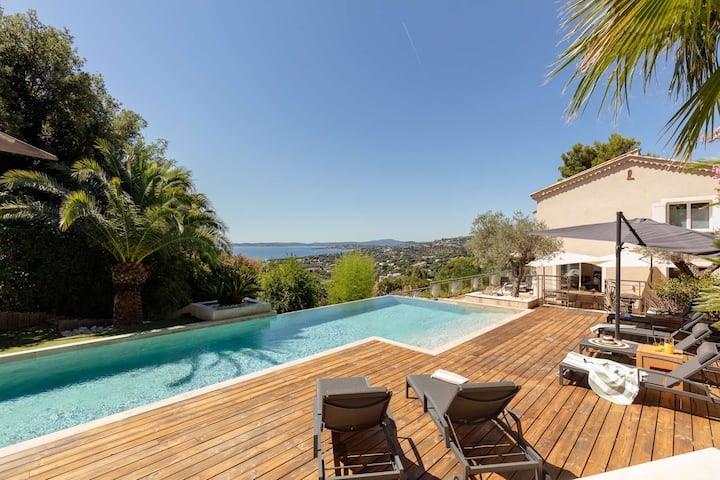 Stehende Villa Mit Atemberaubendem Meerblick - Les Issambres