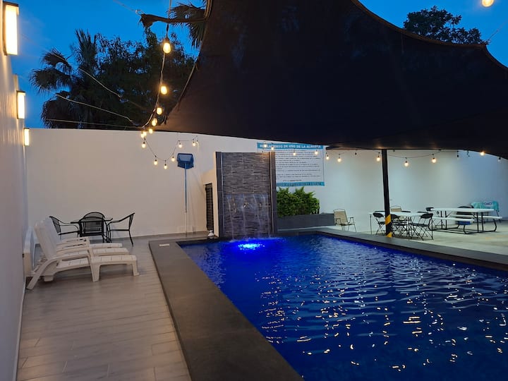 Relajante Habitación Con Alberca. Vive La Huasteca - Ciudad Valles