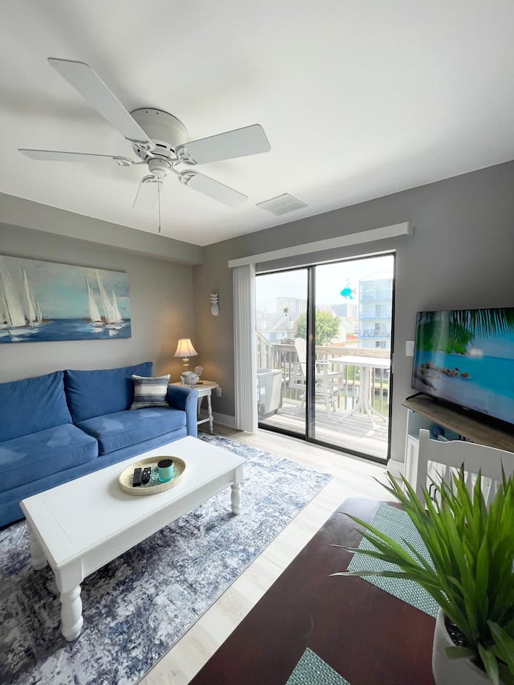 Two-level Condo Overlooking Bayside Canal - Ocean City, MD