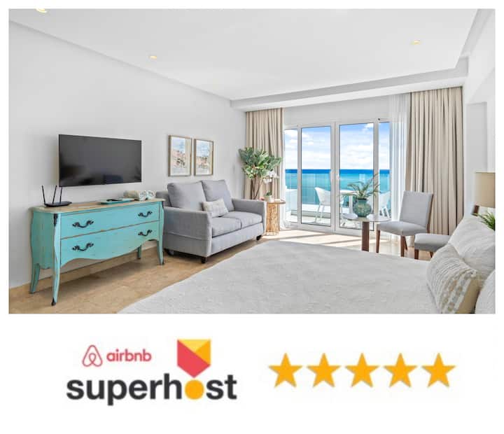 Delightful Beachfront Studio W/ Balcony - Cap Cana - Punta Cana