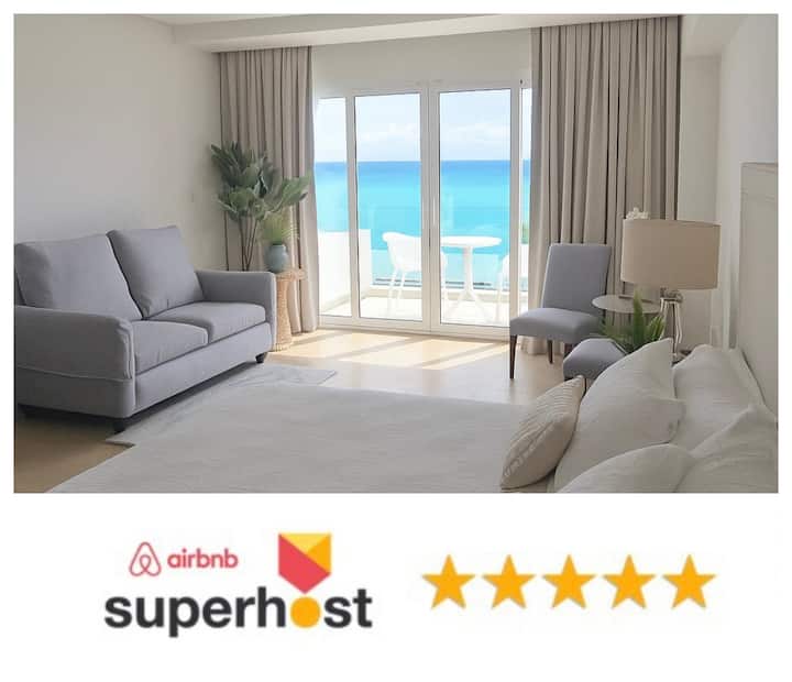 Delightful Beachfront Studio W/ Balcony - Cap Cana - Punta Cana