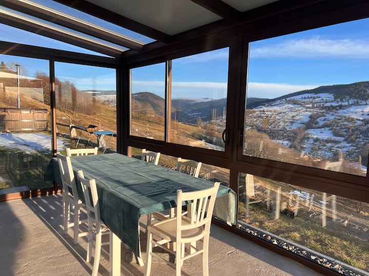 Superbe Chalet Avec Vue Incroyable Sur La Vallée - La Bresse